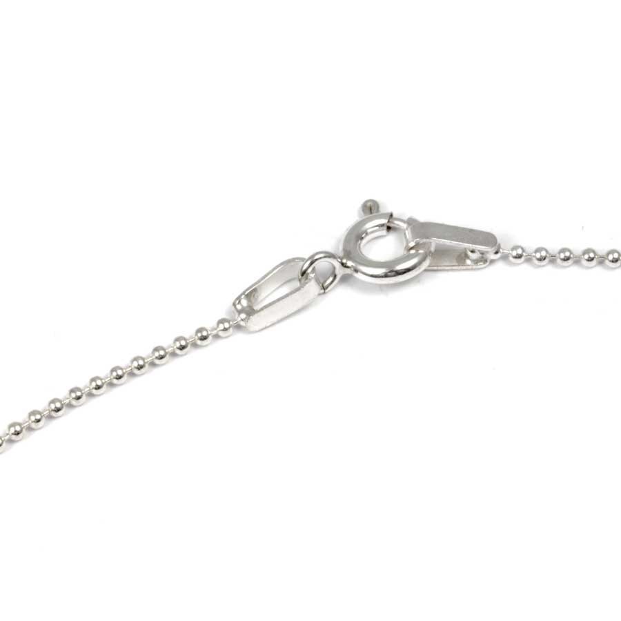 Chaine petites boules en argent - Boutique Nirvana